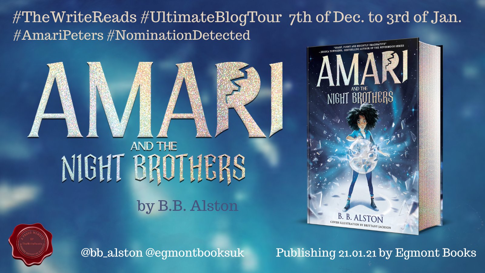 Book Review | Amari and the Night Brothers | By B B Alston - Bookbugworld